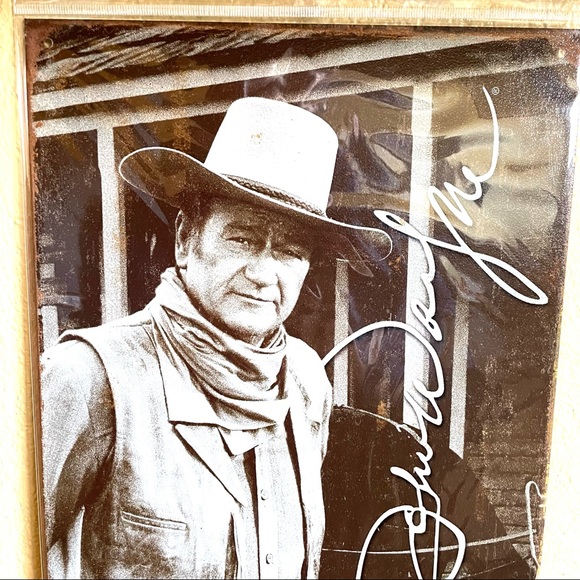 John Wayne | Wall Decor | New John Wayne Metal Sign | Poshmark